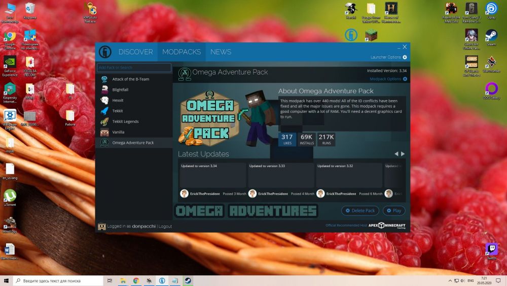 I want to play Omega Adventure Pack - Technic Launcher - Technic Forums